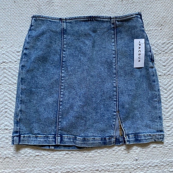 PacSun | Skirts | Denim Miniskirt Brand New | Poshmark